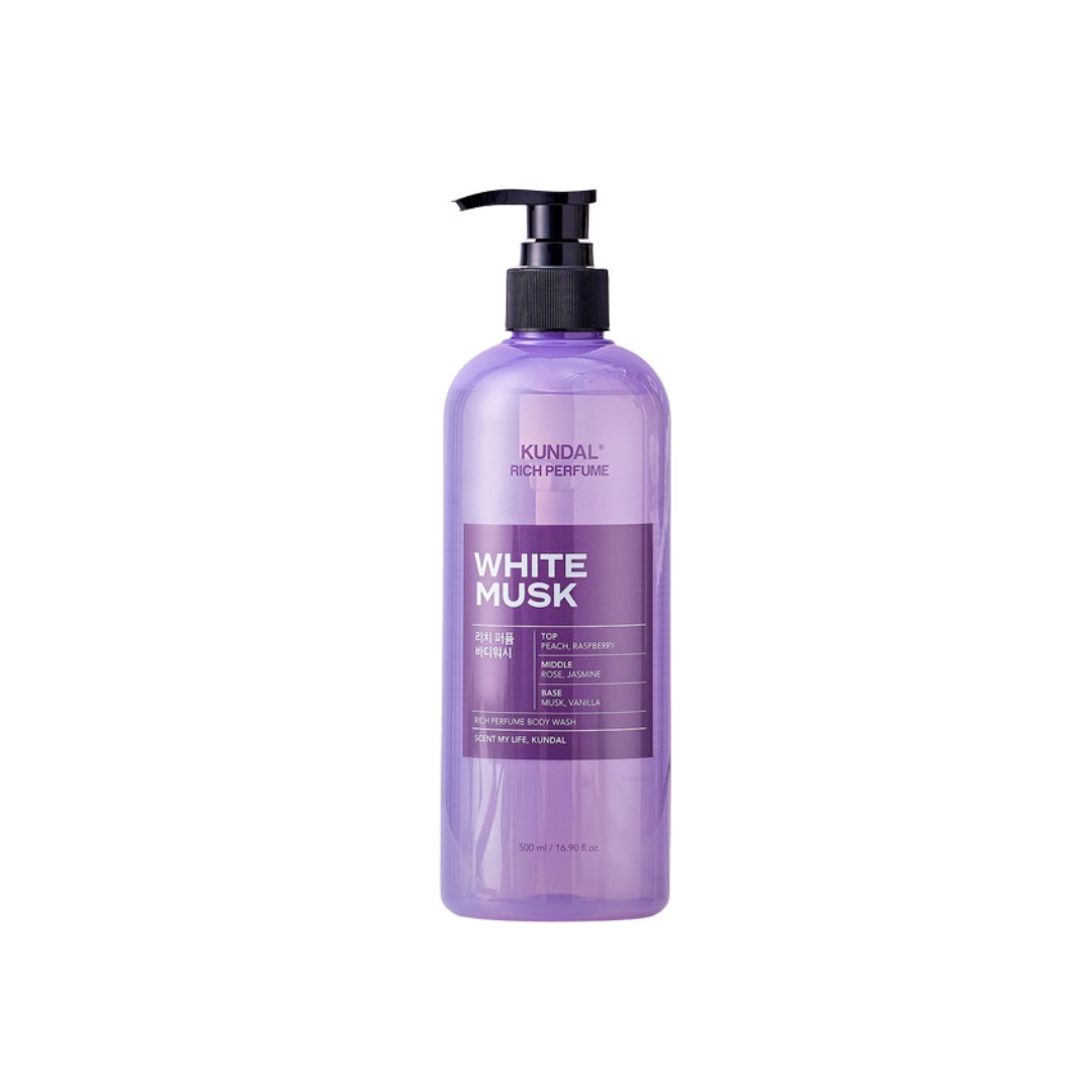 KUNDAL White Musk Series (Body Wash / Shampoo / Body Lotion / Hair Tre ...
