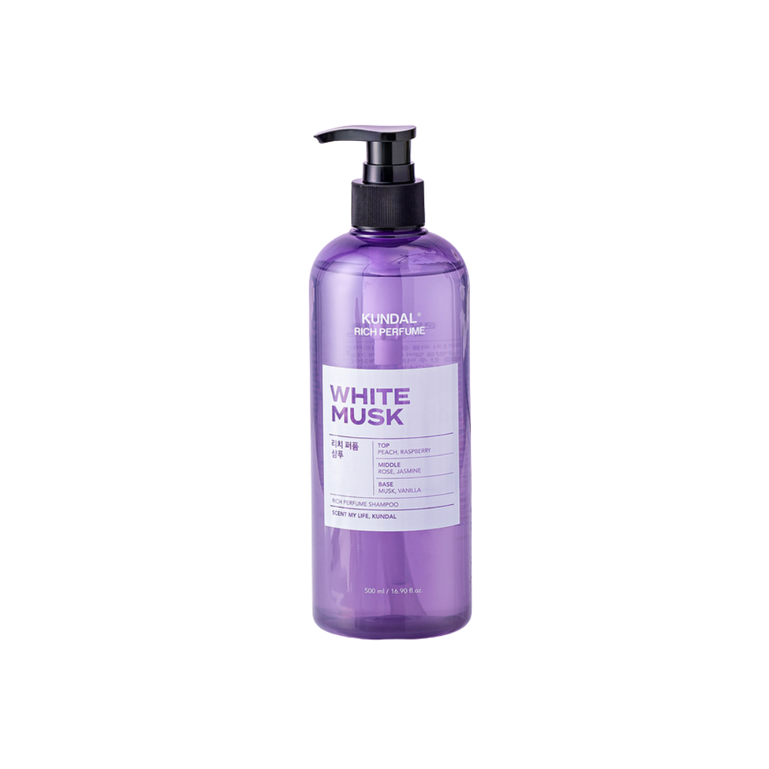 KUNDAL White Musk Series (Body Wash / Shampoo / Body Lotion / Hair Tre ...